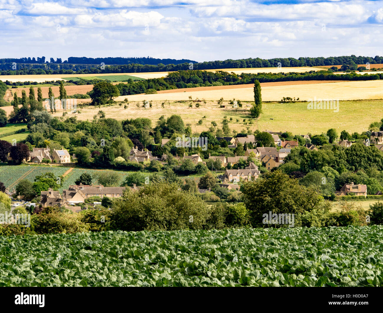 cotswolds, uk, landscape, england, cotswold, rural, english, view, farm ...