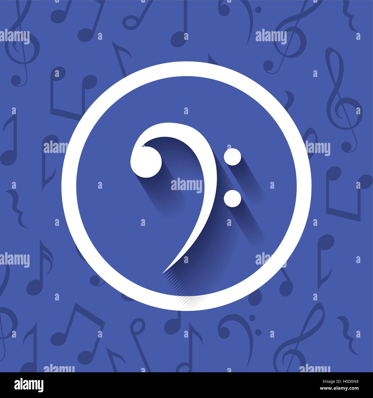 Colorful music note design Stock Vector Image & Art - Alamy