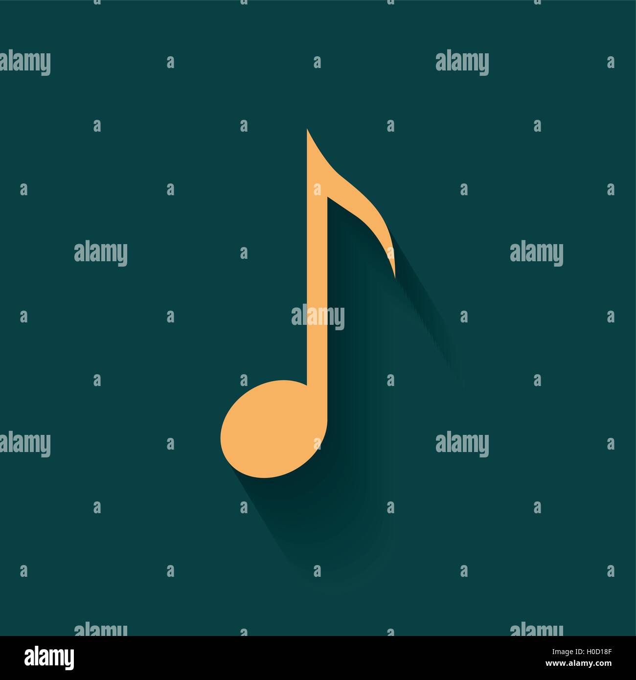 Colorful music note design Stock Vector Image & Art - Alamy