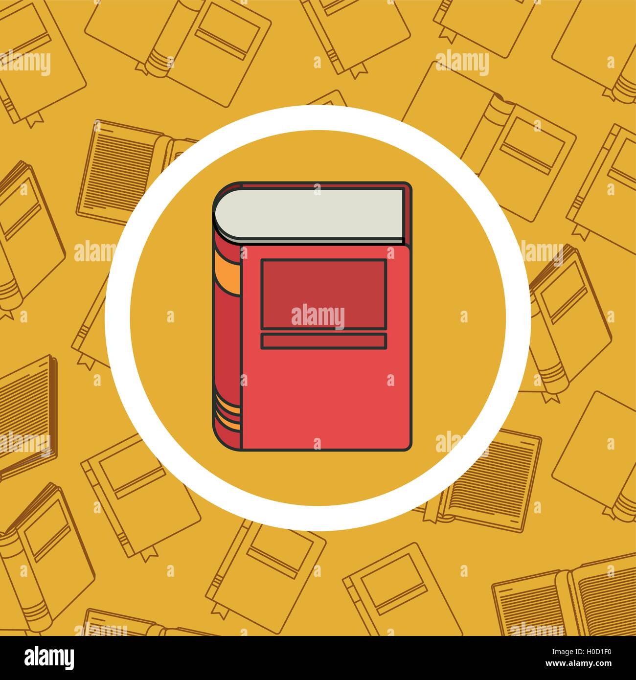 Book inside button design Stock Vector Image & Art - Alamy
