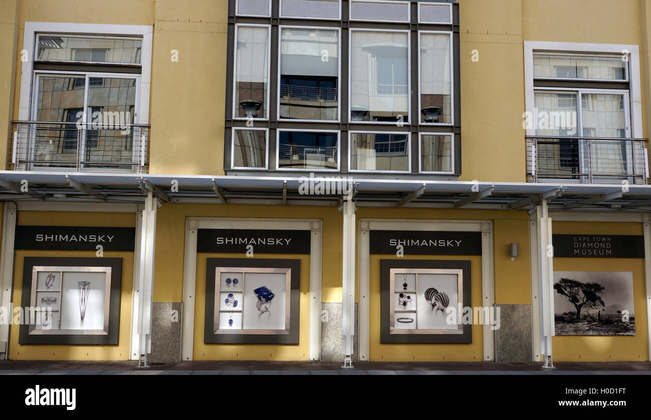 Shimansky Jewellers in the Clock Tower at the V & A Waterfront, Cape ...