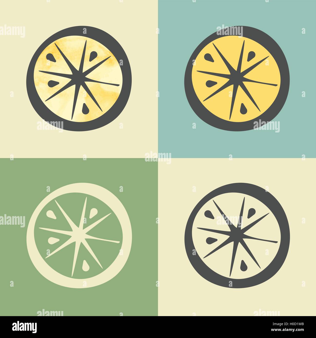 Circle fill logo hi-res stock photography and images - Alamy