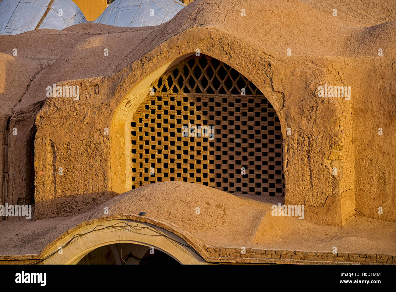 Kashan house wind catcher Stock Photo - Alamy
