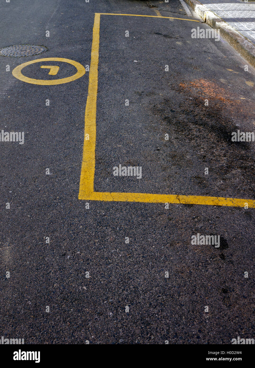 Loading zone , Cape Town, South Africa Stock Photo - Alamy