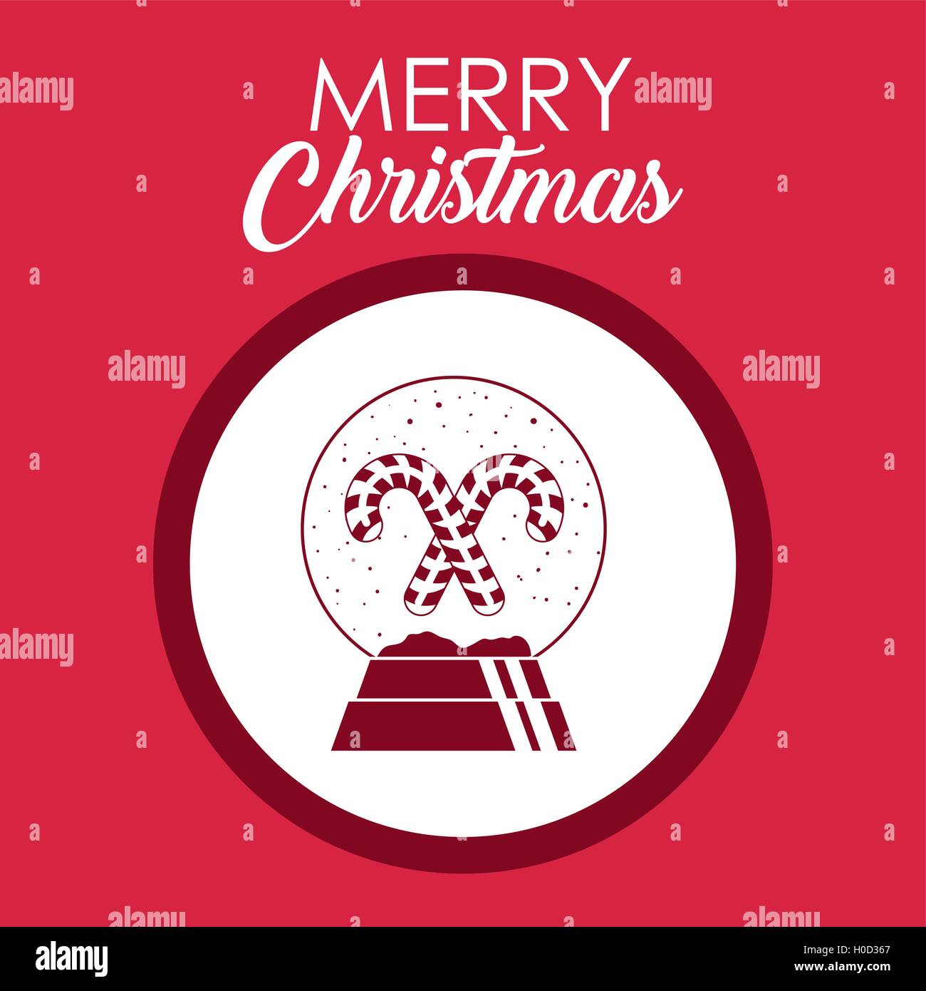 Candy of Merry Christmas design Stock Vector Image & Art - Alamy