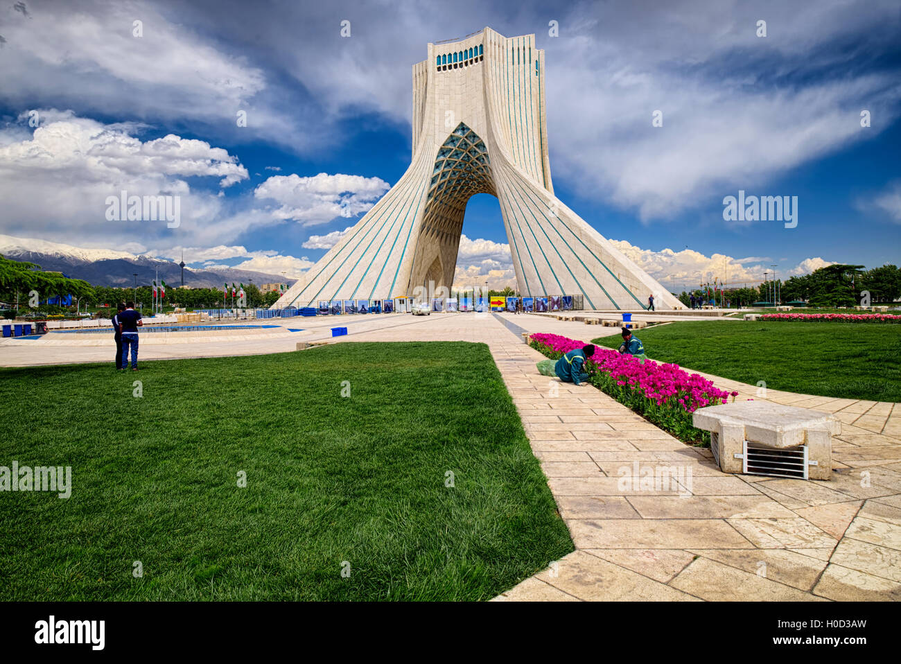 Tehran azadi tower hi-res stock photography and images - Alamy
