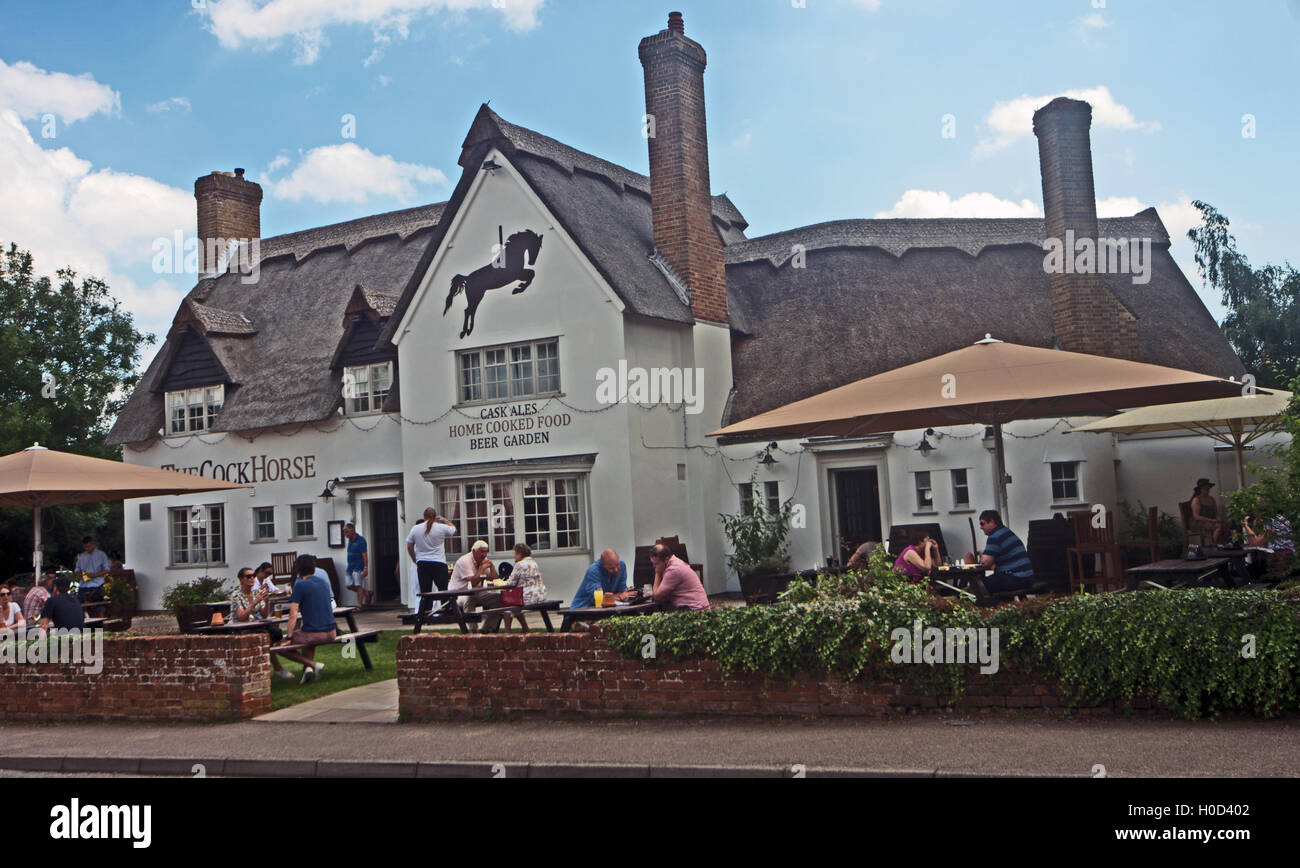 Lavenham, The Cock Horse Suffolk Stock Photo - Alamy