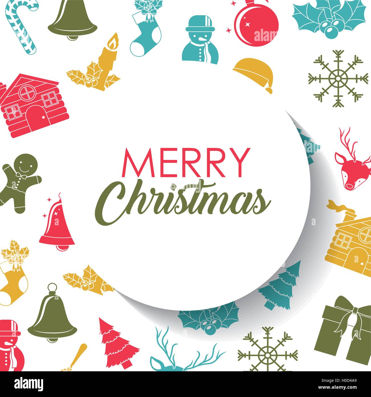 Merry Christmas background design Stock Vector Image & Art - Alamy