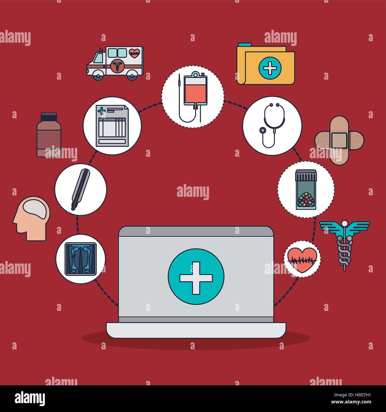 Medical and Health care design Stock Vector Image & Art - Alamy