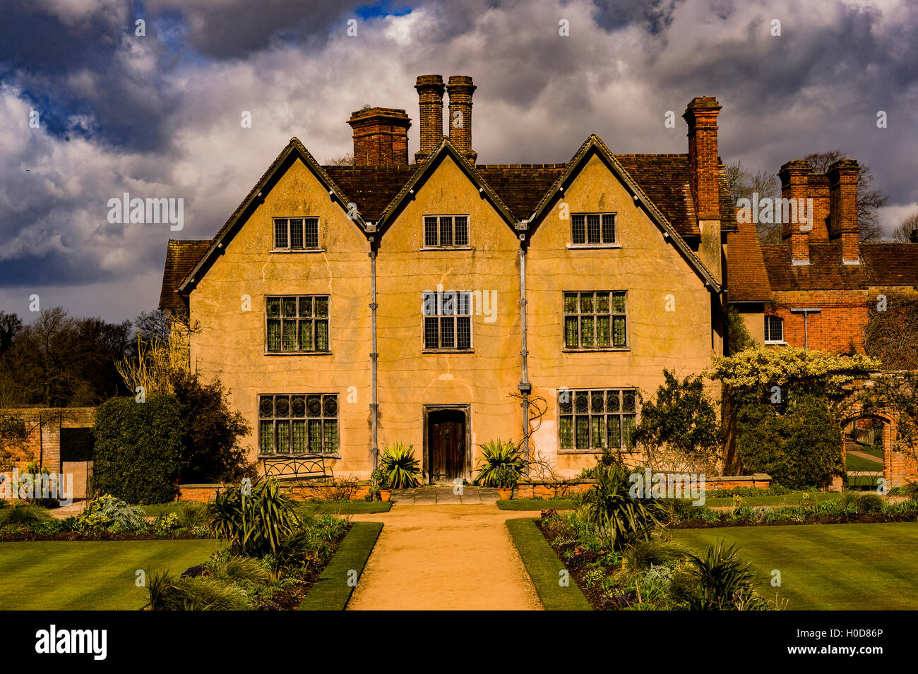home, stately, house, garden, estate, country, english, manor, formal ...