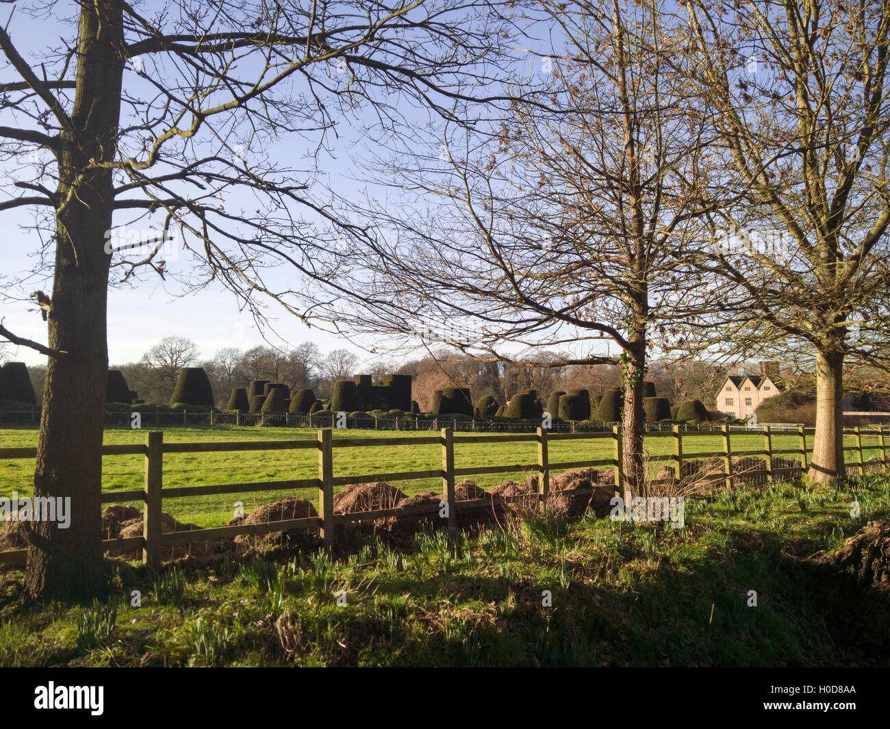 home, stately, house, garden, estate, country, english, manor, formal ...