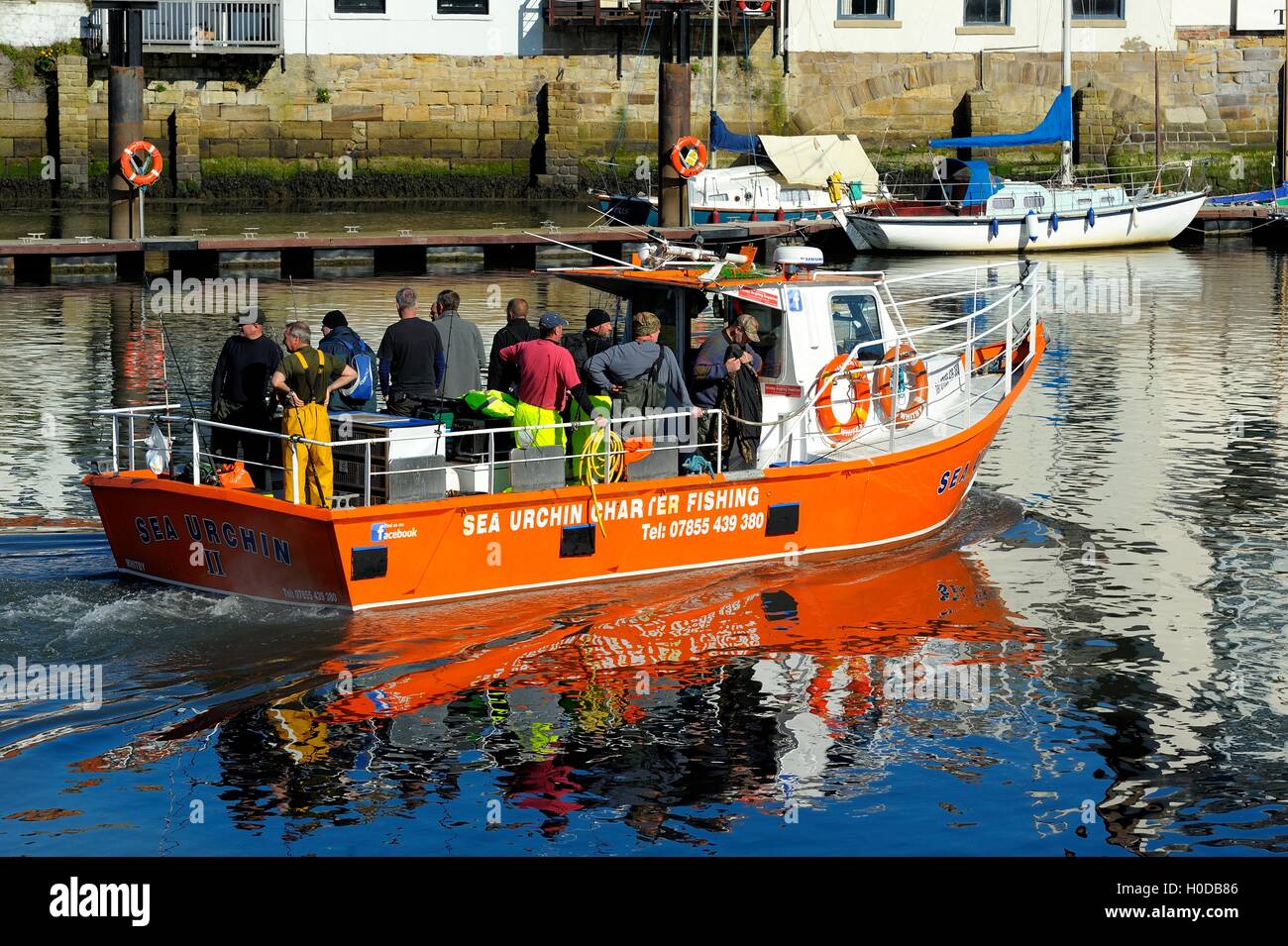 Charter whitby fishing boats hi-res stock photography and images - Alamy