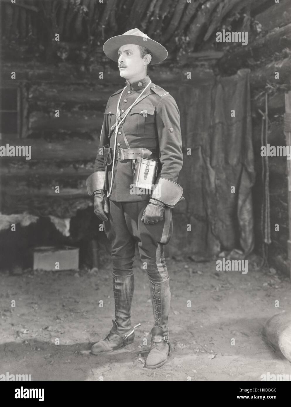 Portrait of a mountie Stock Photo - Alamy