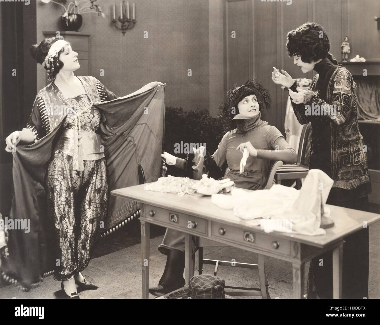 Modeling a new look Stock Photo - Alamy