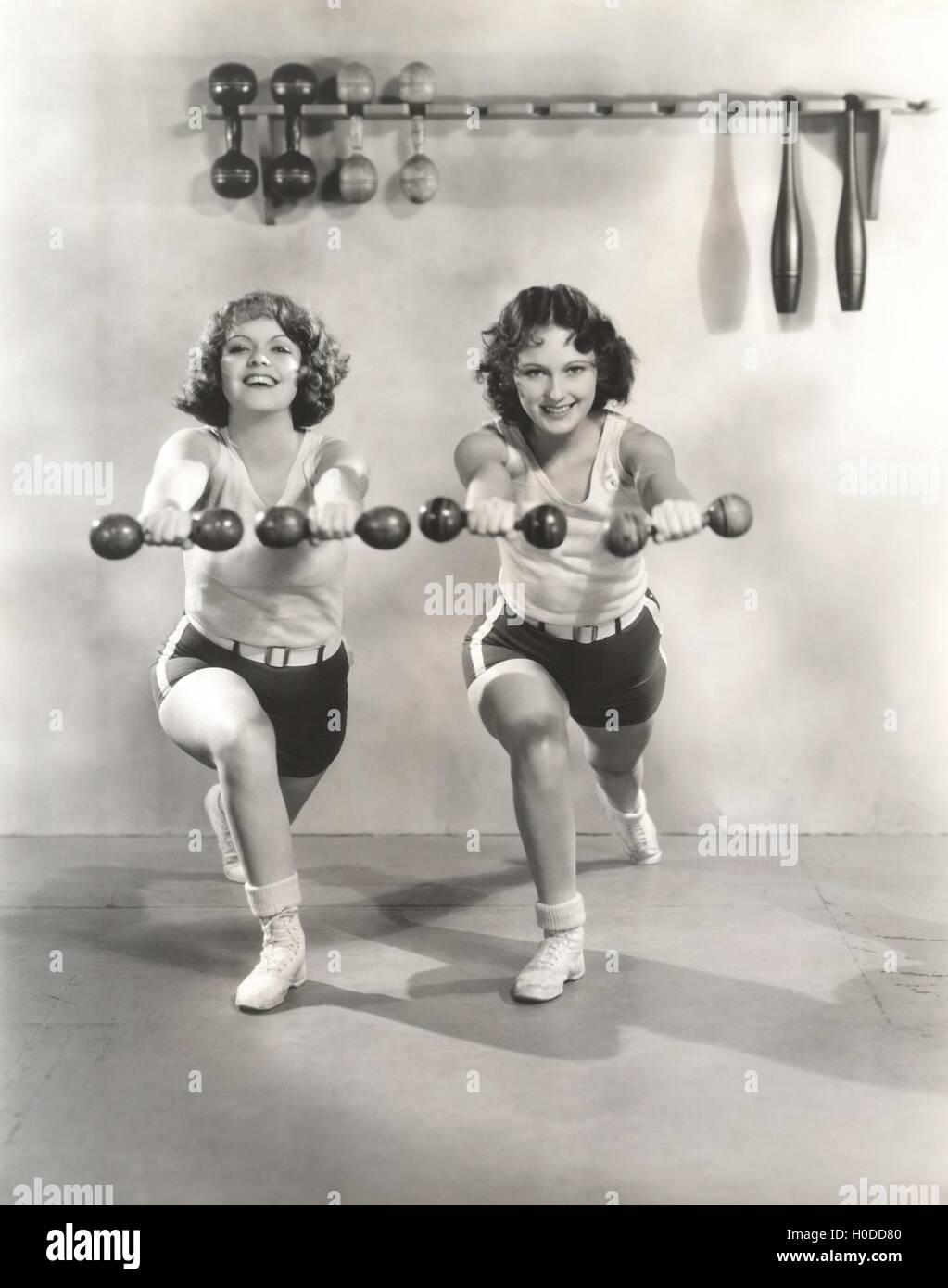 Vintage gym weights hi-res stock photography and images - Alamy