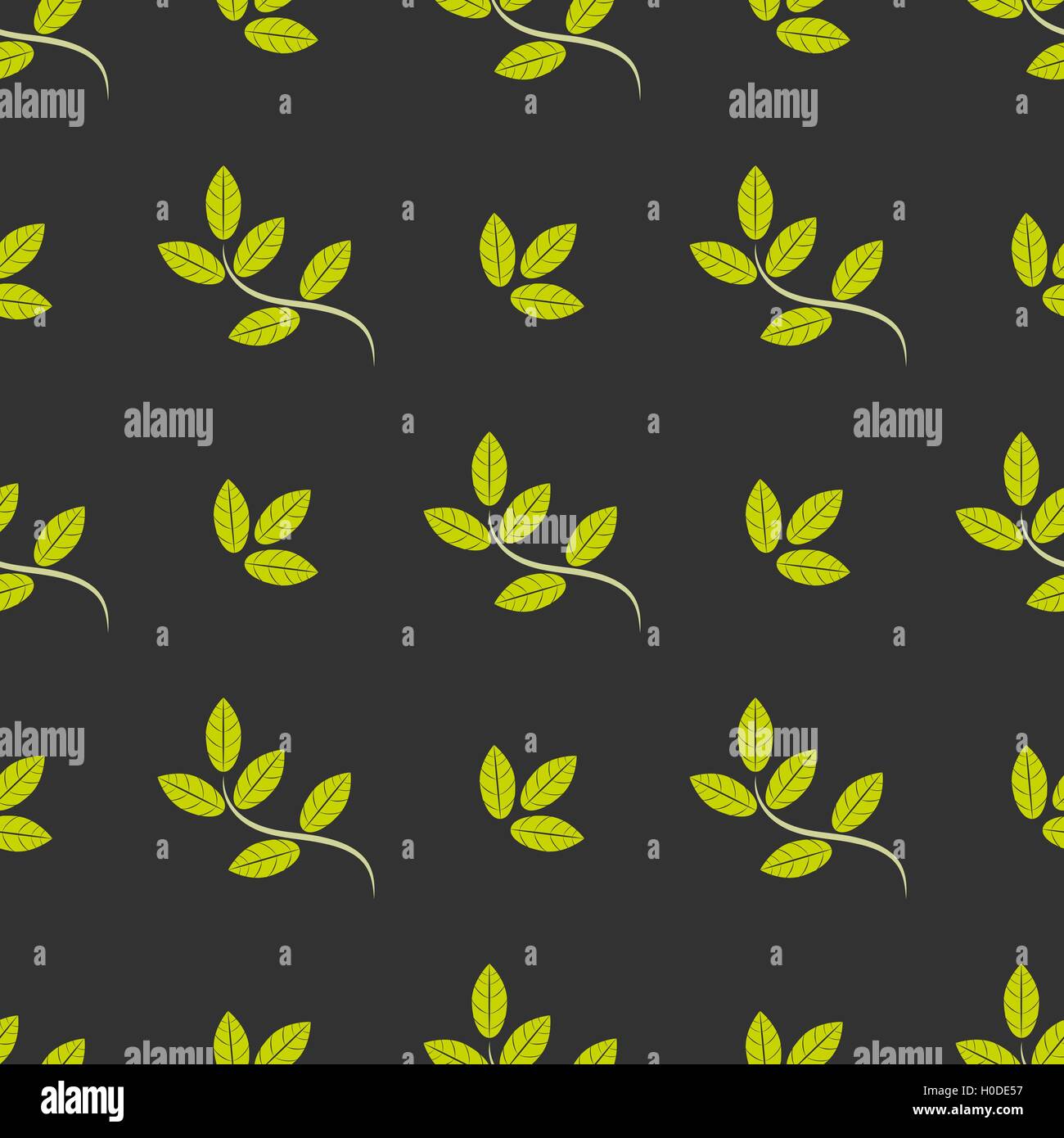 Seamless branches pattern Stock Vector Image & Art - Alamy