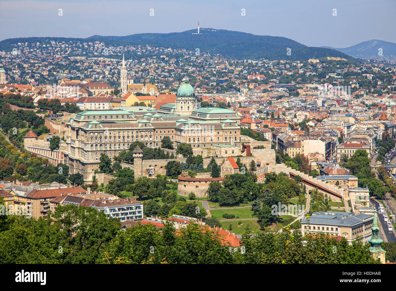 Budapest Royal Castle -Courtyard of the Royal Palace in Budapest ...