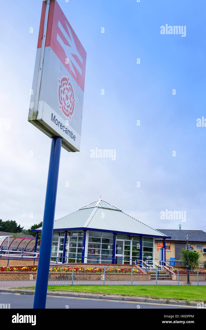 Morecambe railway station hi-res stock photography and images - Alamy