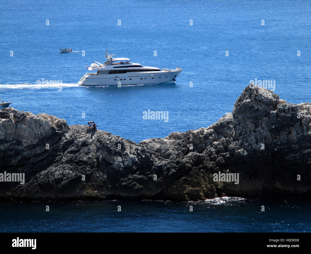 rock promontory of Portovenere, Liguria, italy Stock Photo - Alamy