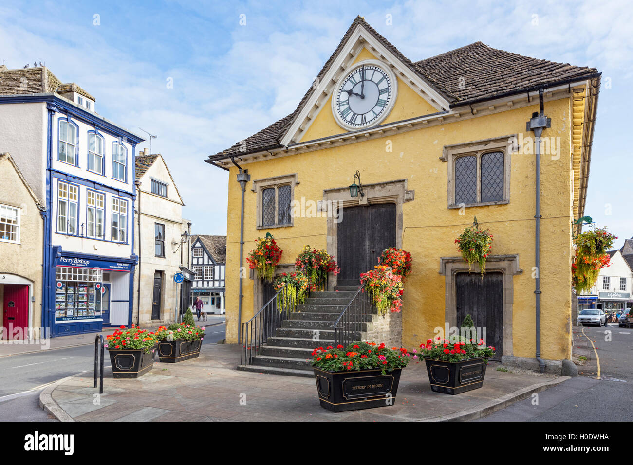 The Market House (1665), Tetbury, Gloucestershire, England, UK Stock ...