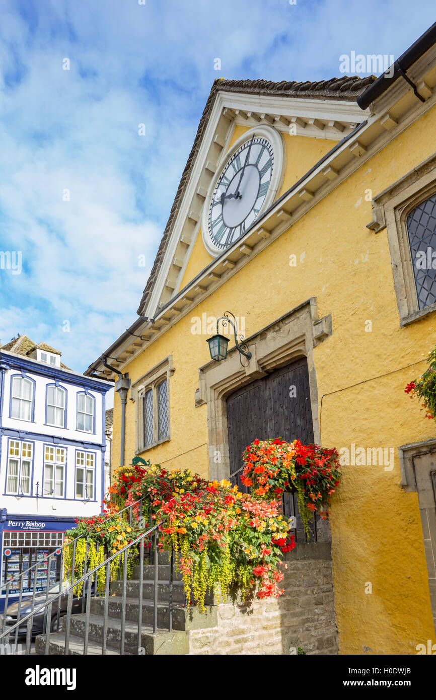 The Market House (1665), Tetbury, Gloucestershire, England, UK Stock ...