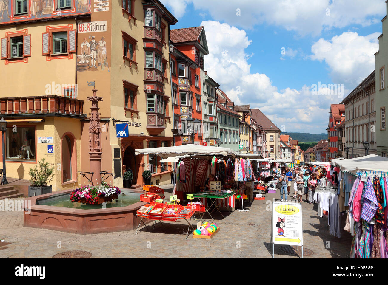 Rottweil Main Road Stock Photo - Alamy