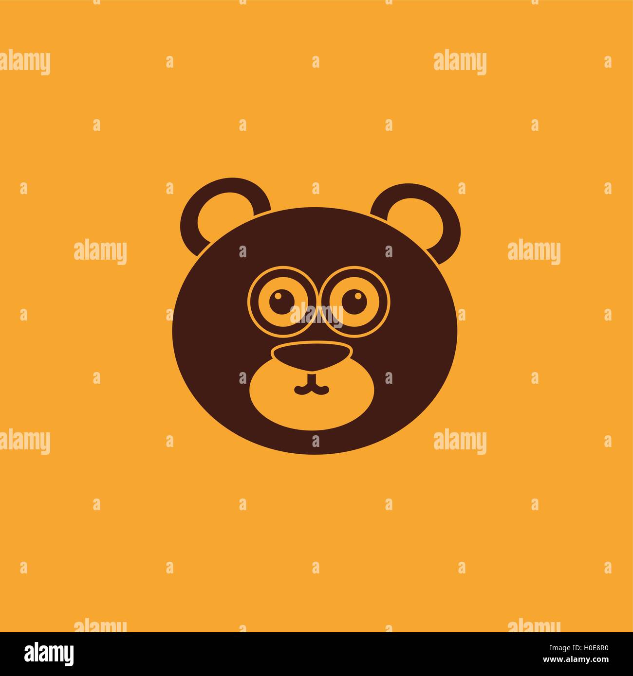 Cute bear Face Stock Vector Image & Art - Alamy