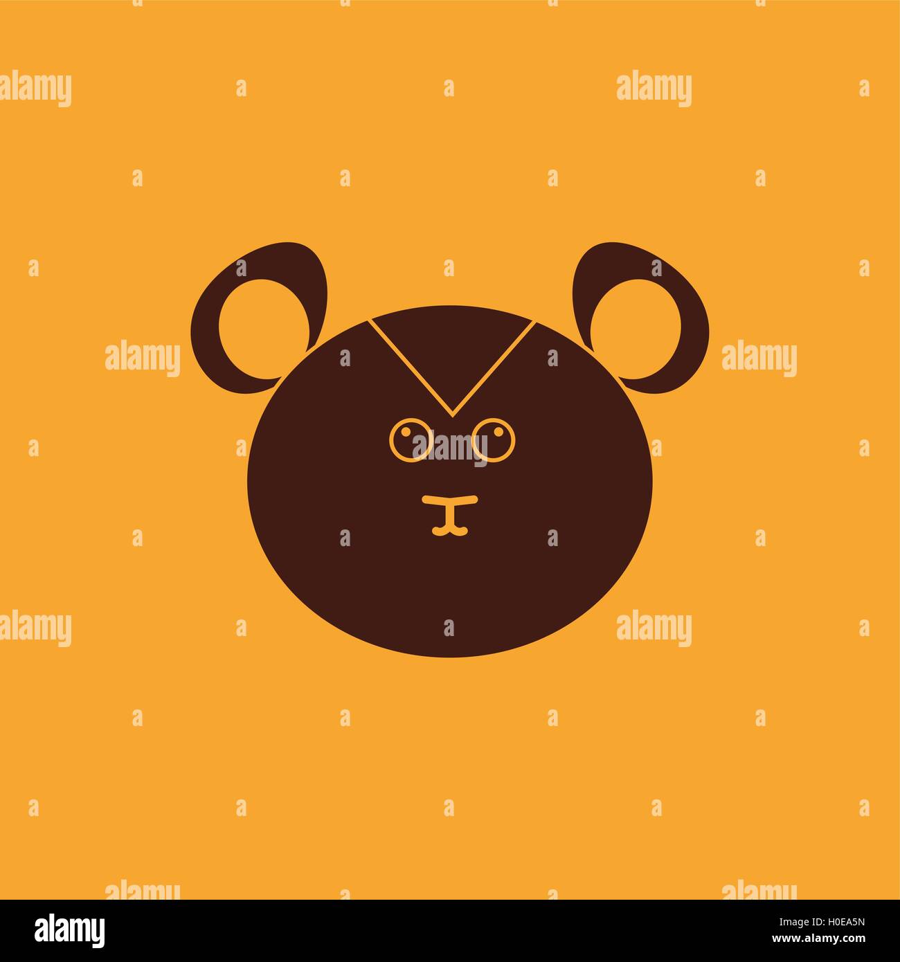 Cute hamster Face Stock Vector Image & Art - Alamy