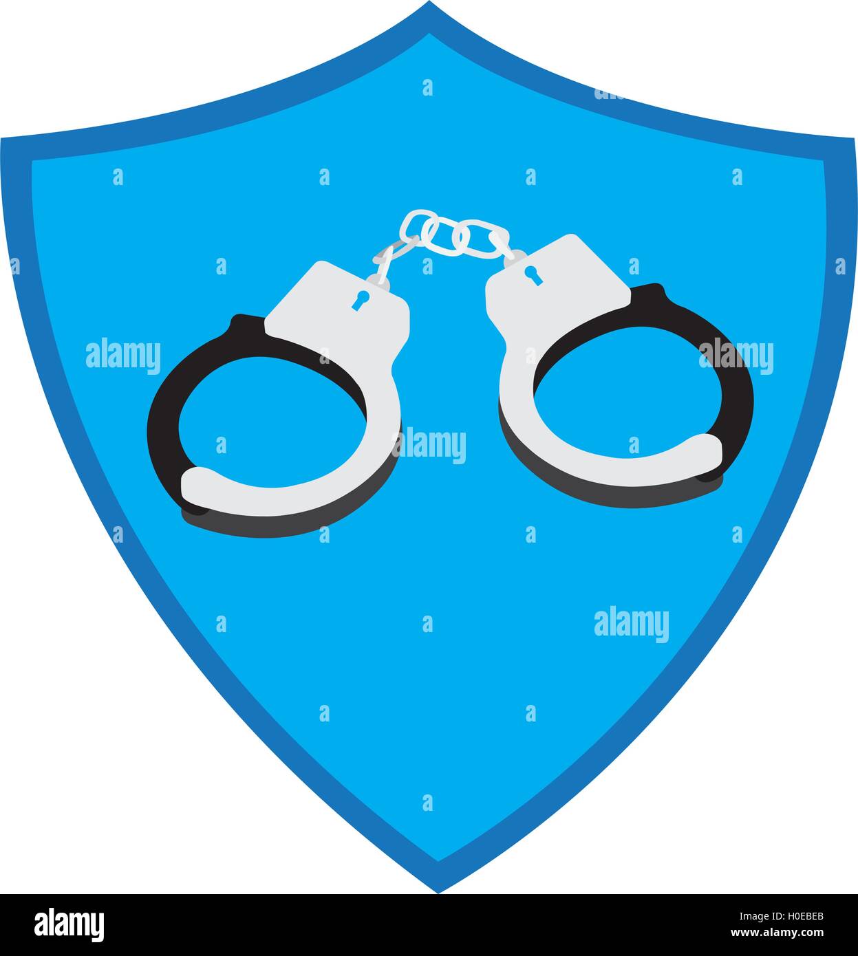 Handcuff vector vectors hi-res stock photography and images - Alamy