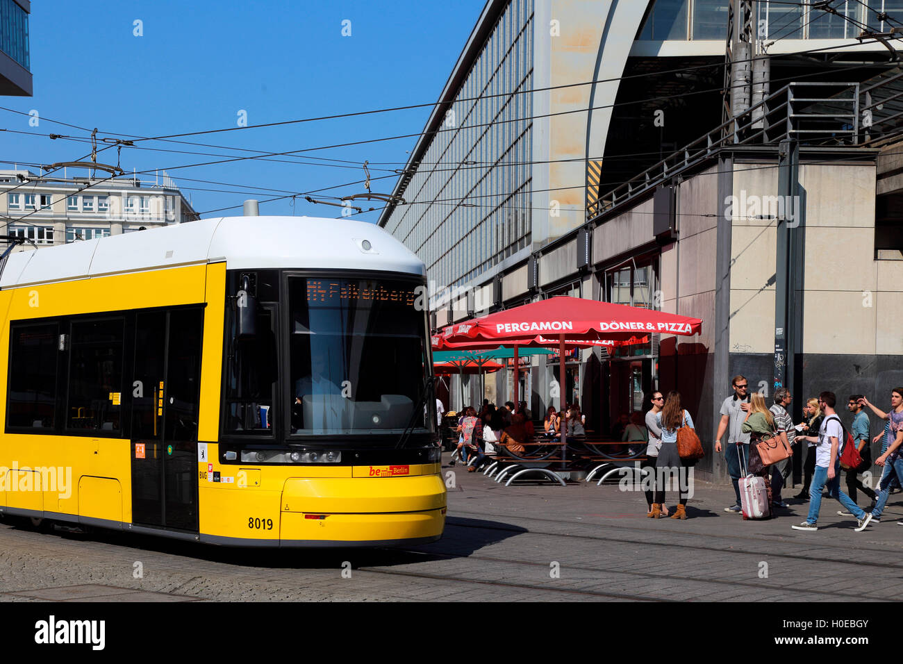 Berlin Alexander Square Stock Photo - Alamy