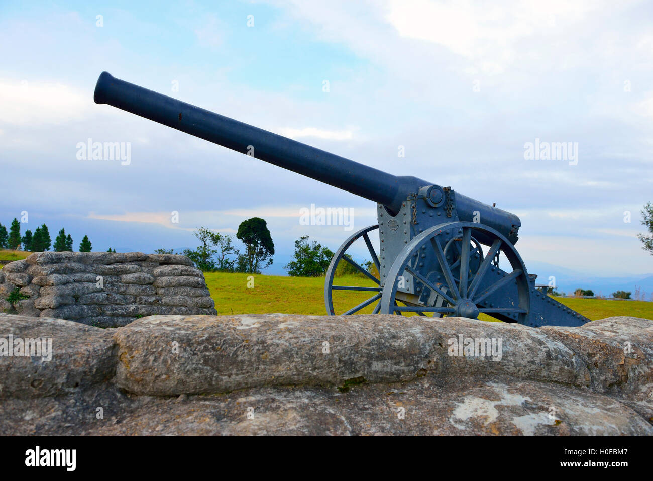 Long Tom Monument,a French field gun commemorating the last use of the ...