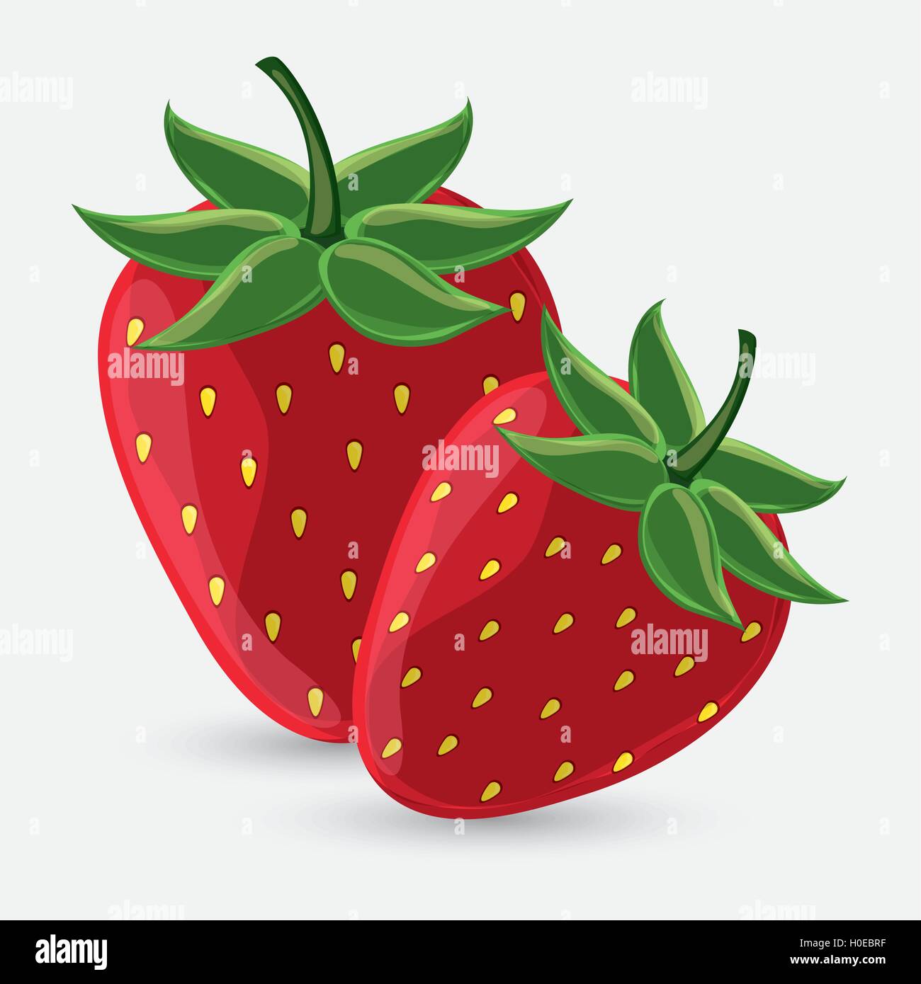Strawberry fruit design Stock Vector Image & Art - Alamy