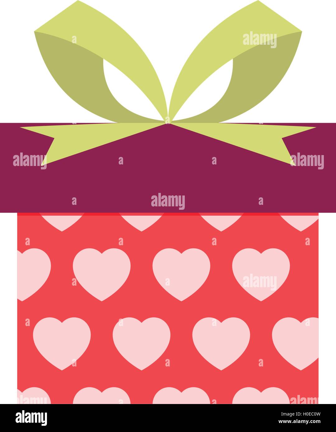 Cute present object Stock Vector Image & Art - Alamy