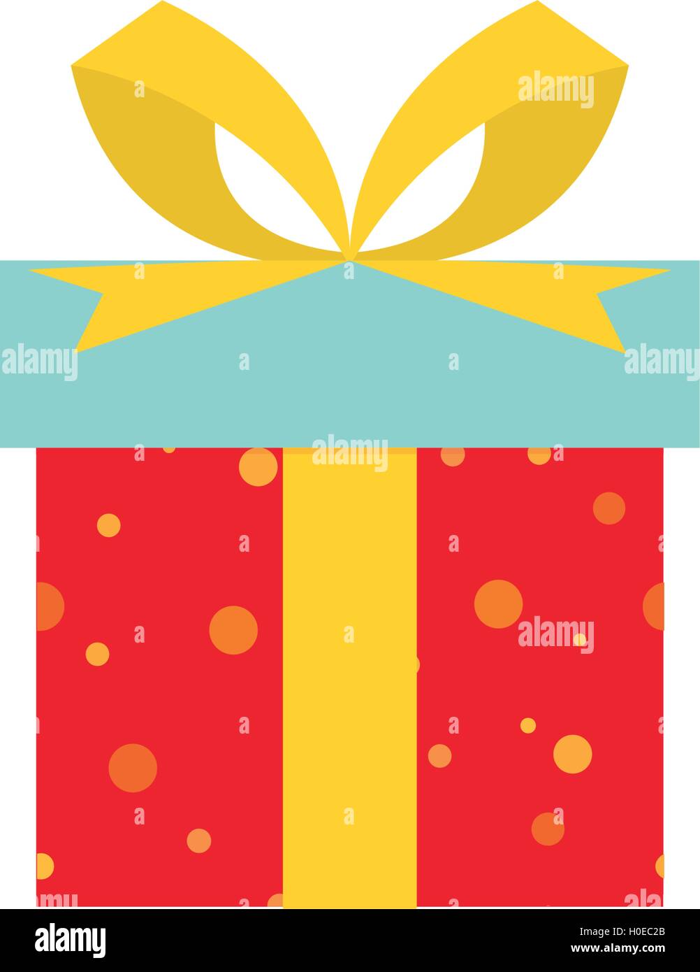 Cute present object Stock Vector Image & Art - Alamy