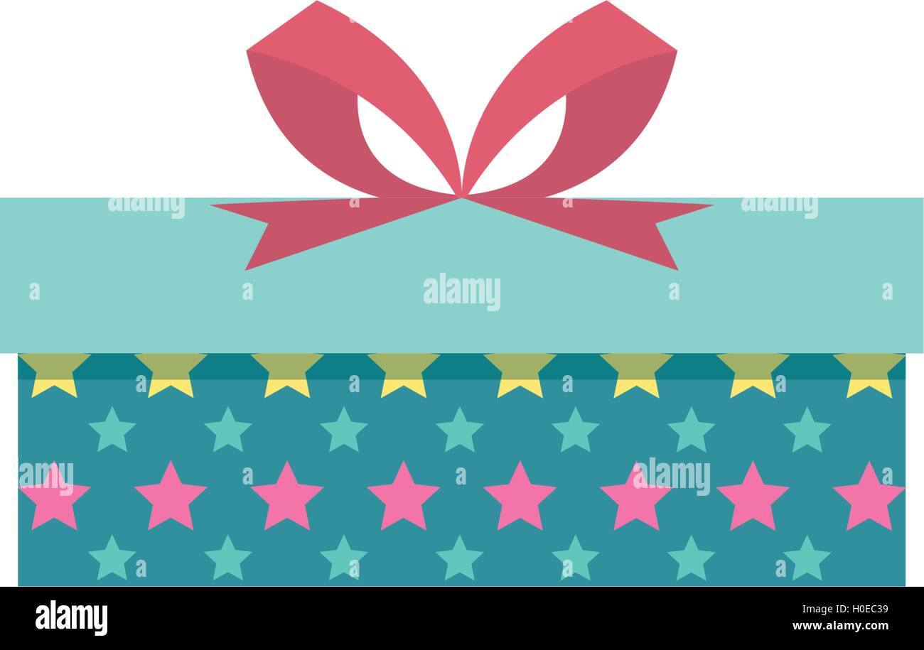 Cute present object Stock Vector Image & Art - Alamy