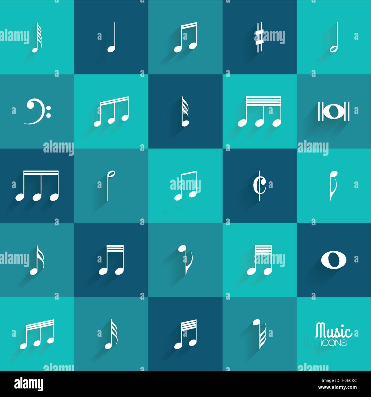 Abstract Music symbol Stock Vector Image & Art - Alamy