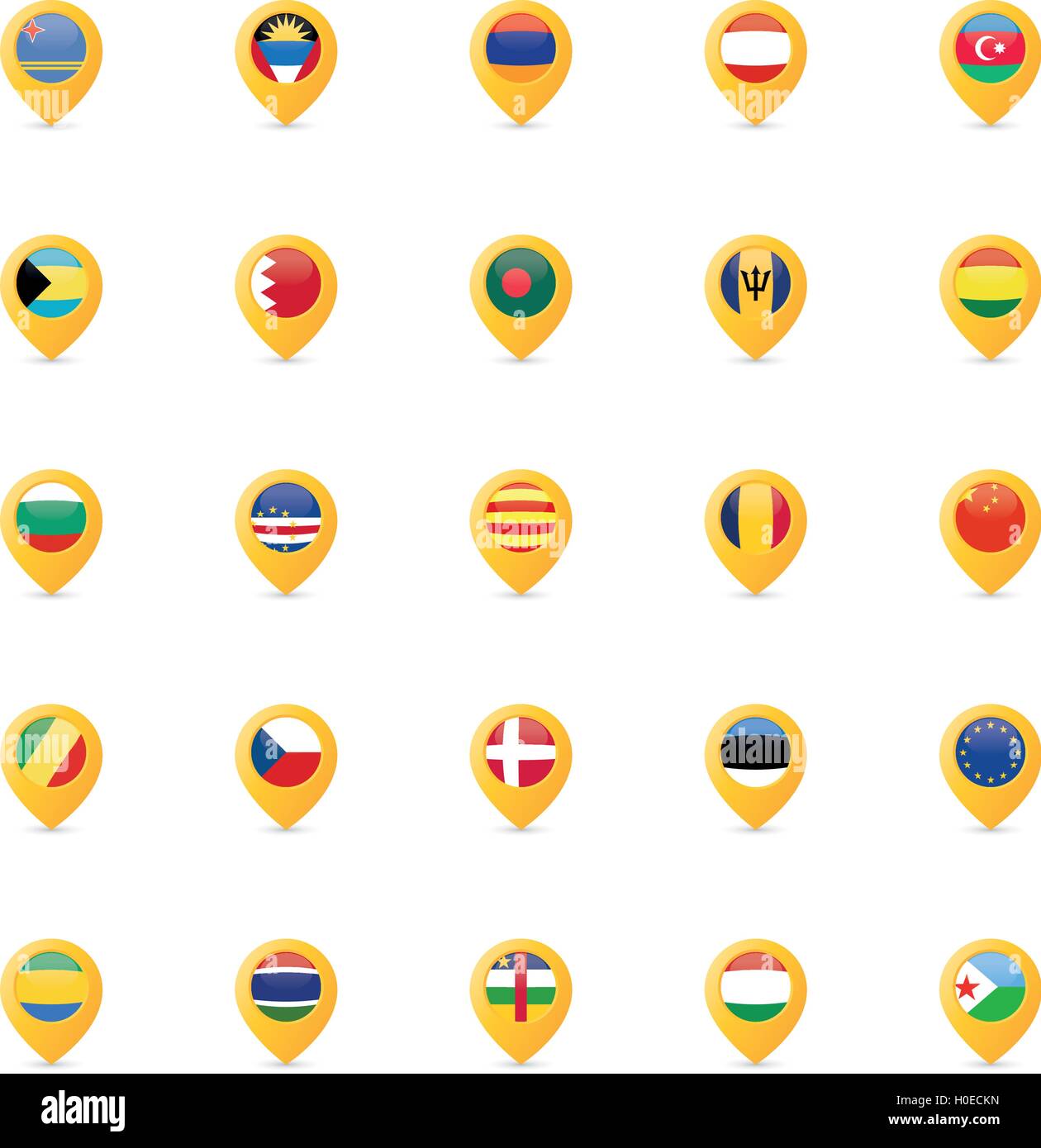 Special Country flags Stock Vector Image & Art - Alamy