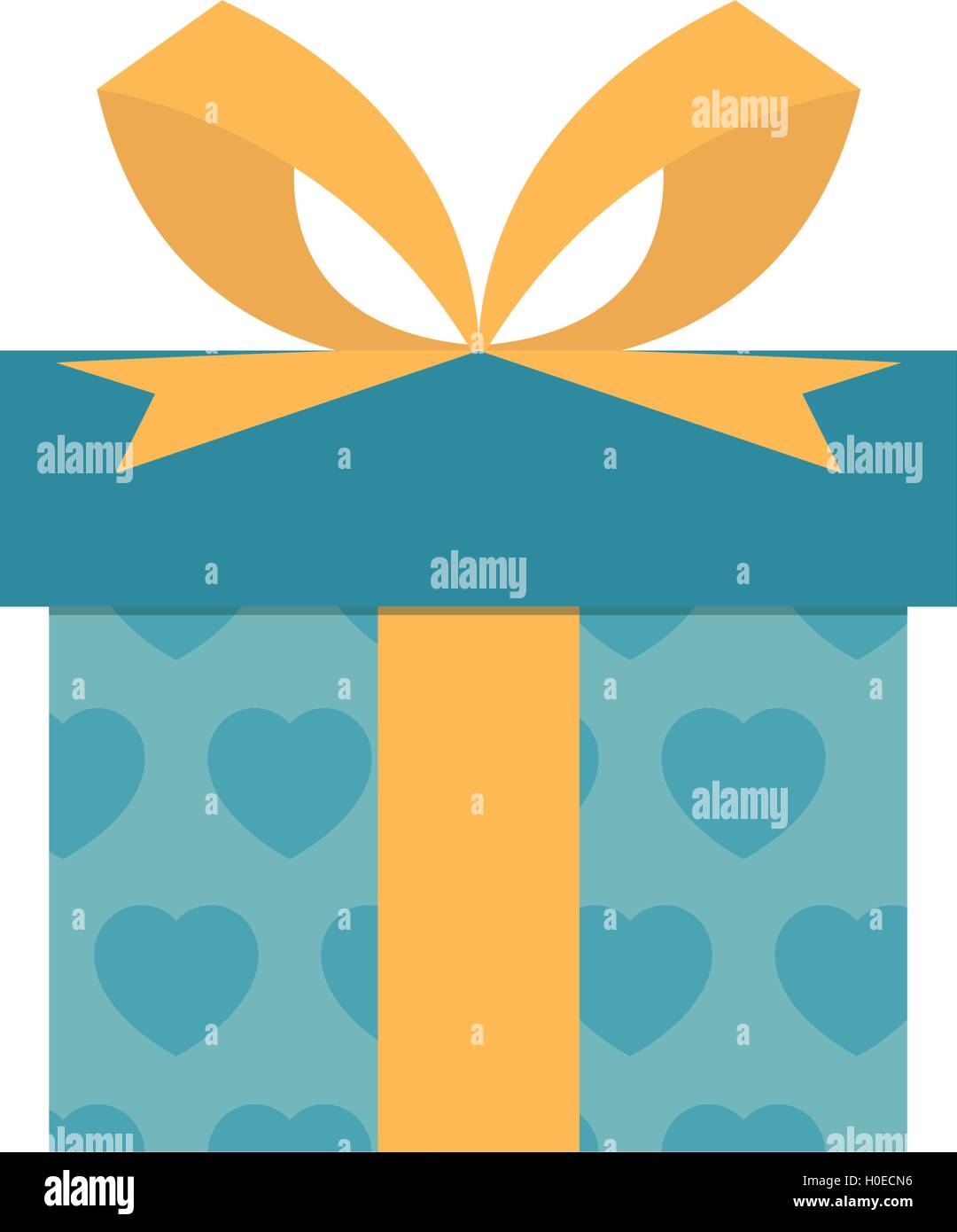 Cute present object Stock Vector Image & Art - Alamy