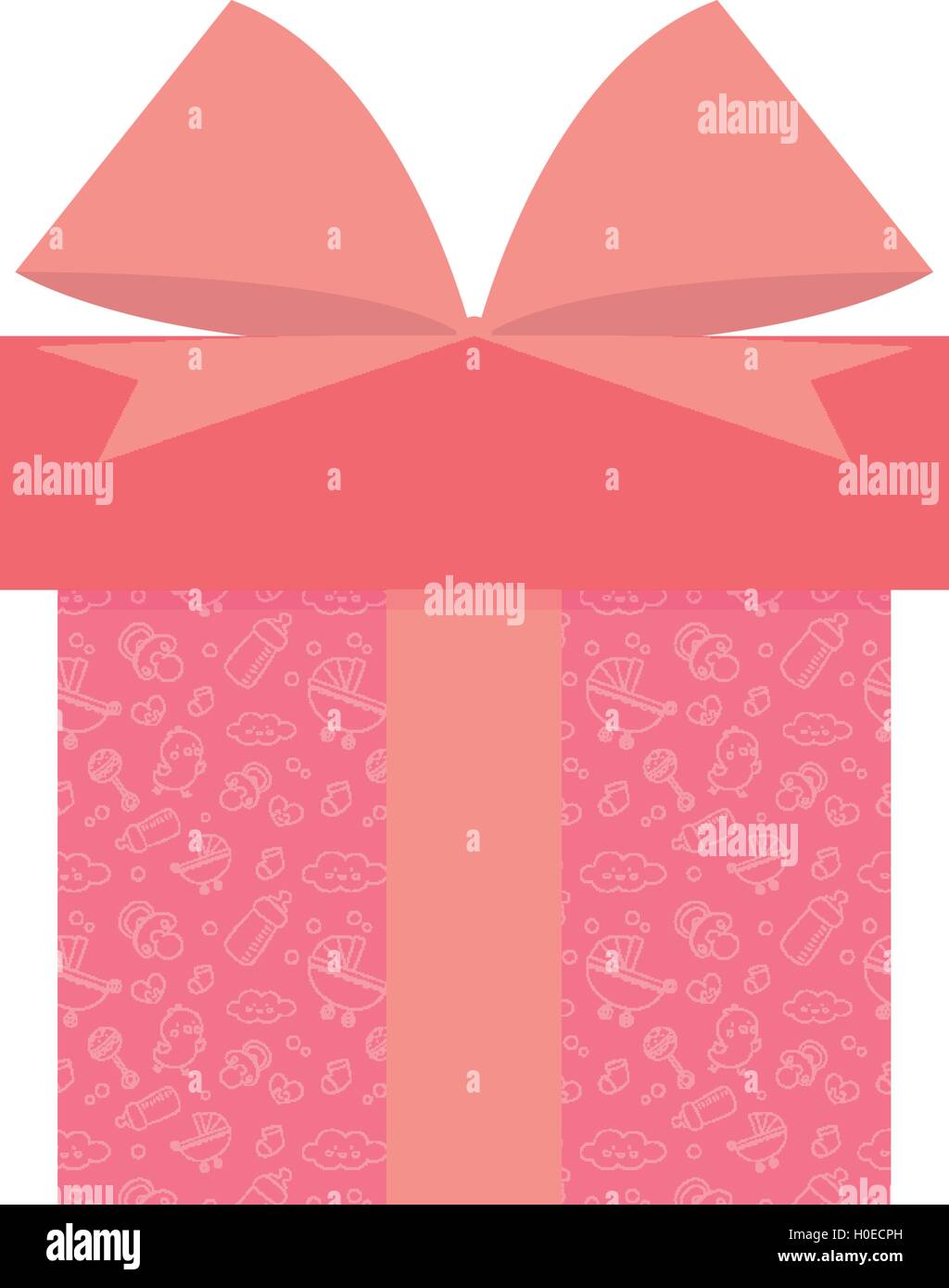 Cute present object Stock Vector Image & Art - Alamy