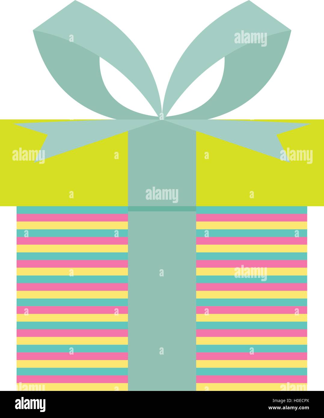 Cute present object Stock Vector Image & Art - Alamy