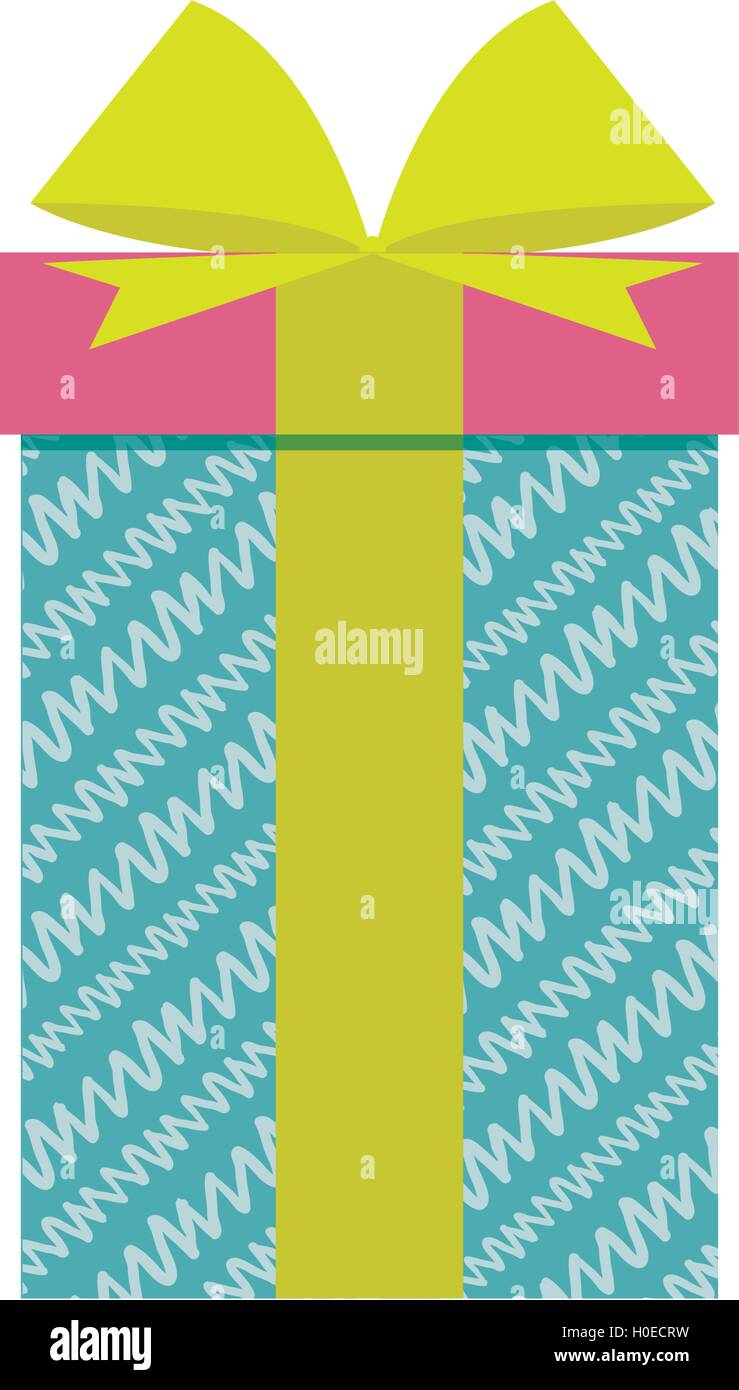 Cute present object Stock Vector Image & Art - Alamy