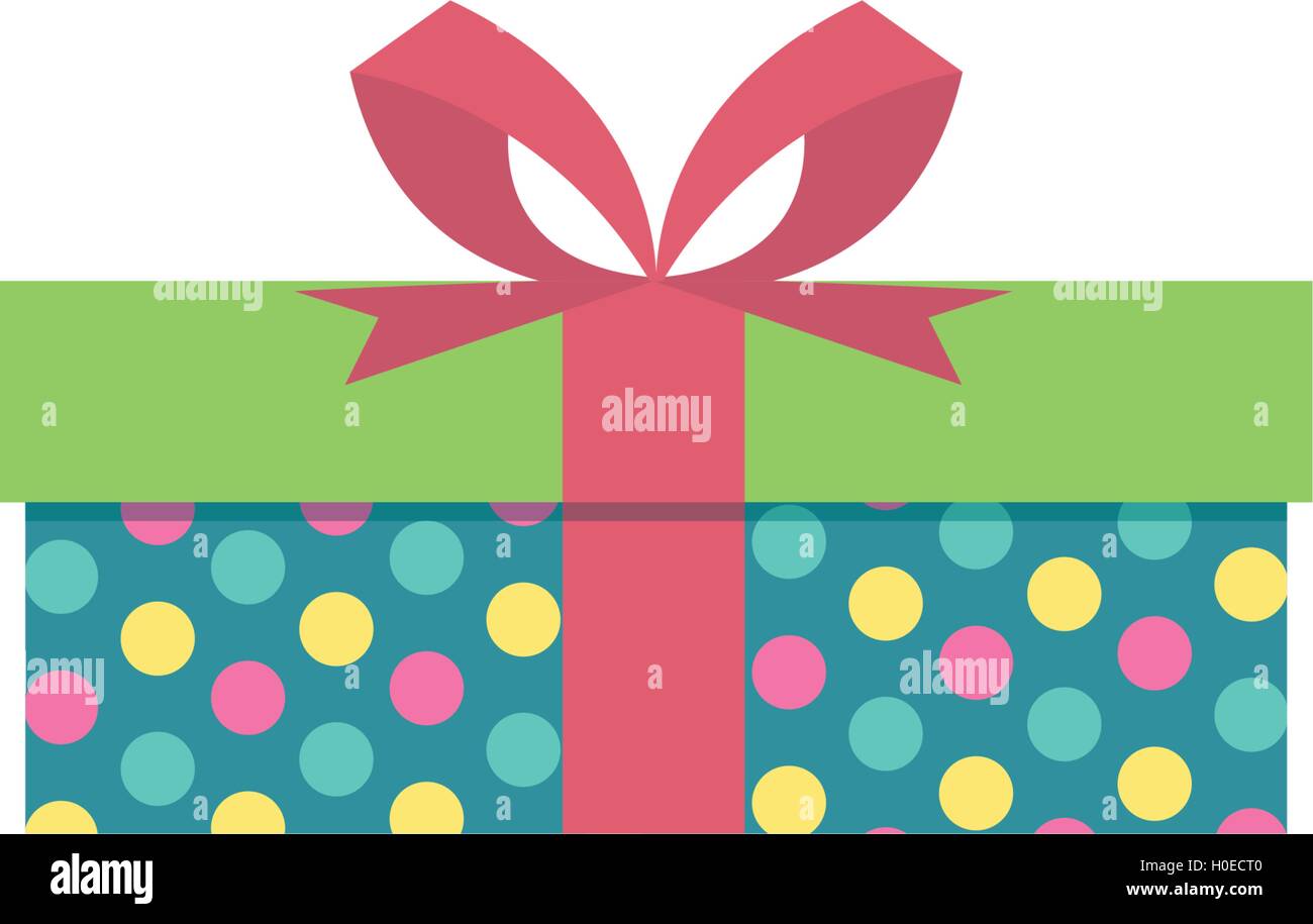 Cute present object Stock Vector Image & Art - Alamy