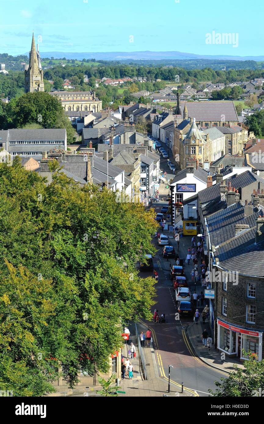 Clitheroe town centre hi-res stock photography and images - Alamy