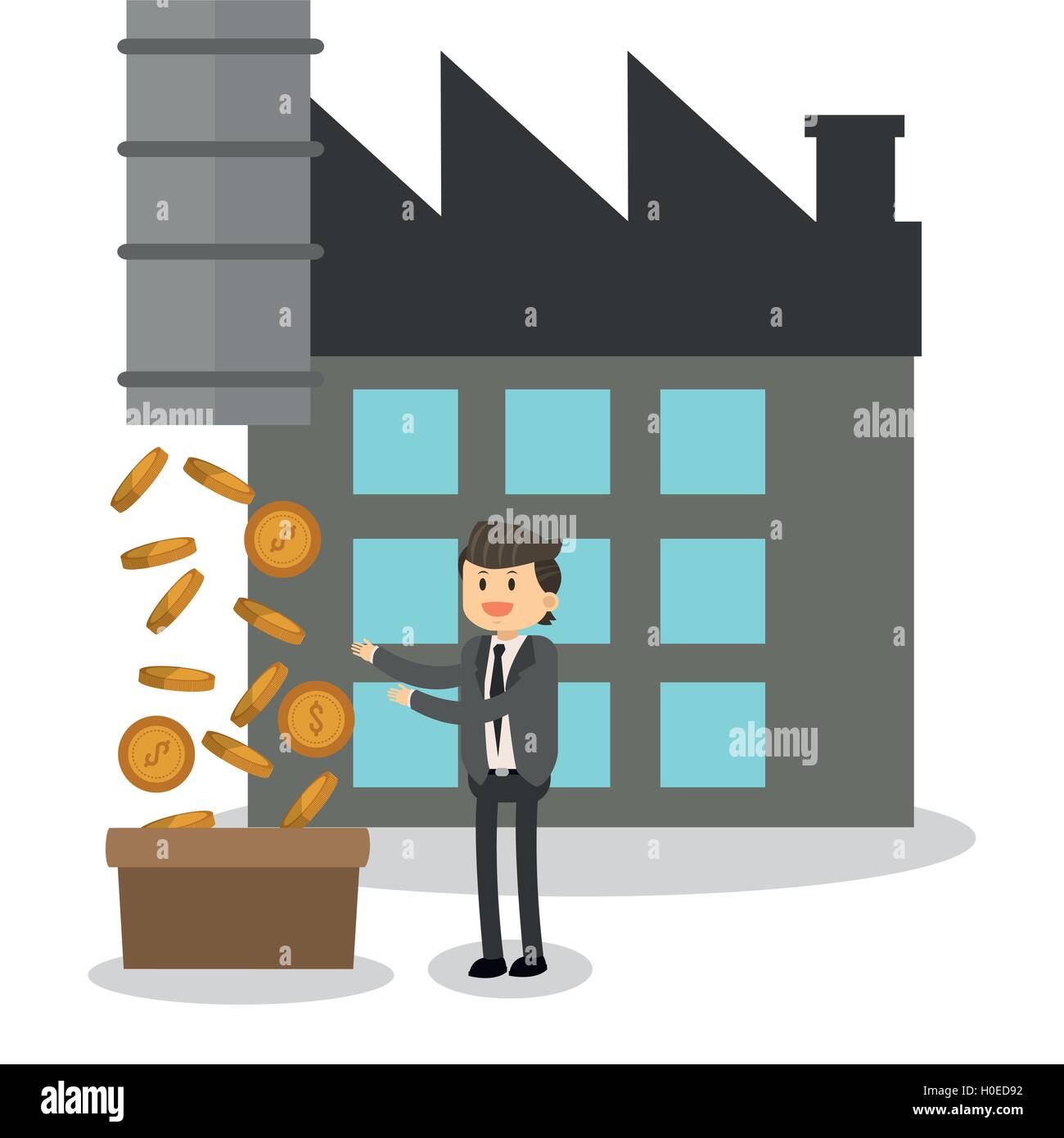 Businesspeople cartoon and solution design Stock Vector Image & Art - Alamy