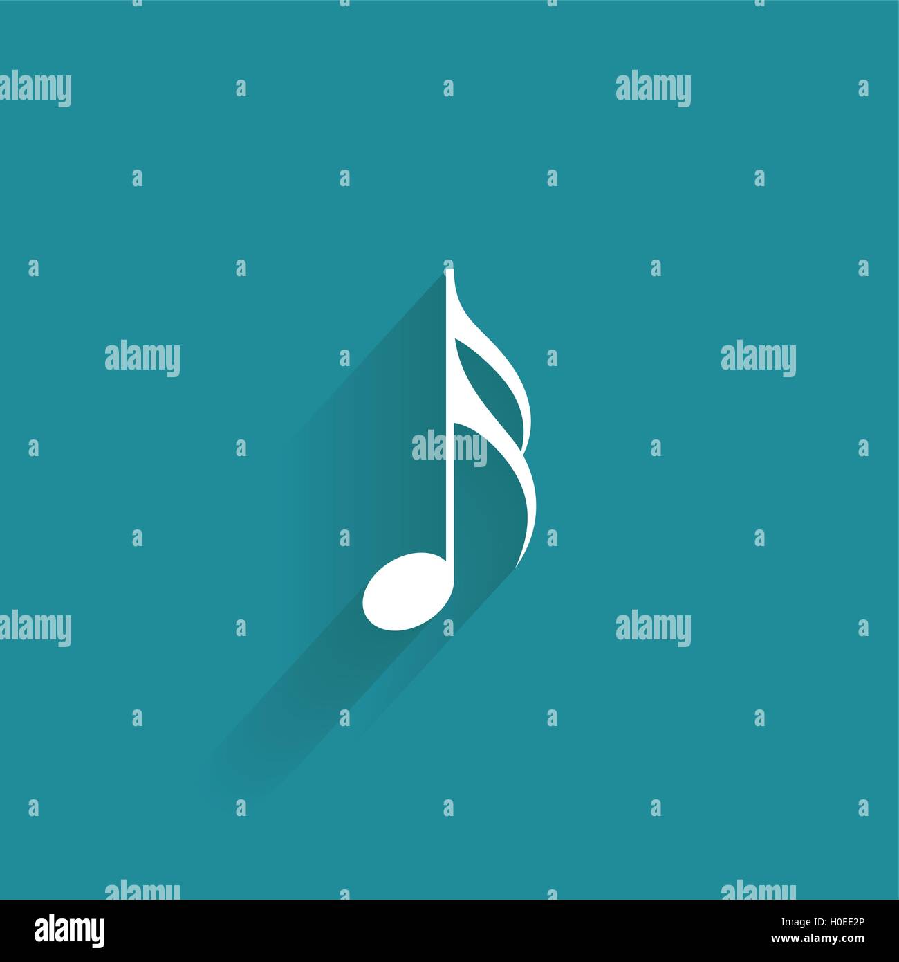 Abstract Music symbol Stock Vector Image & Art - Alamy