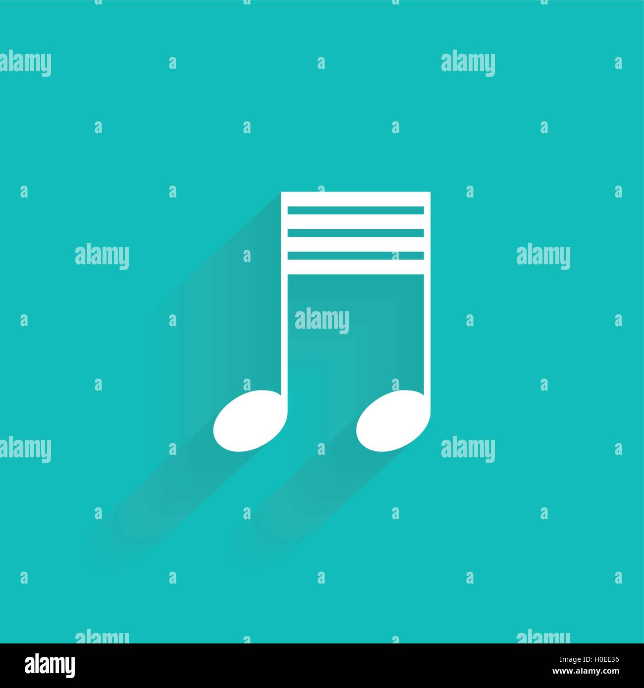 Abstract Music symbol Stock Vector Image & Art - Alamy