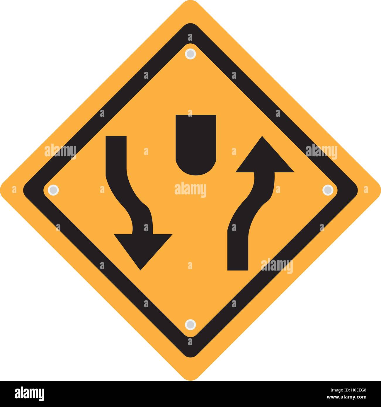 Isolated transit signal on a white background, Vector illustration ...