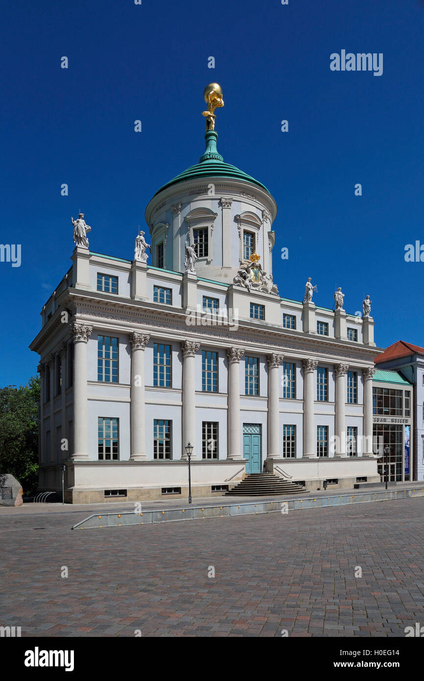 Potsdam Altes Rathaus Alter Markt old town hall Stock Photo - Alamy