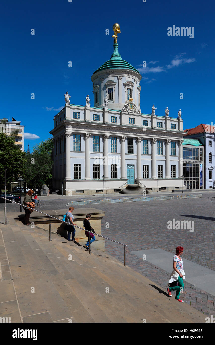 Potsdam Altes Rathaus Alter Markt old town hall Stock Photo - Alamy