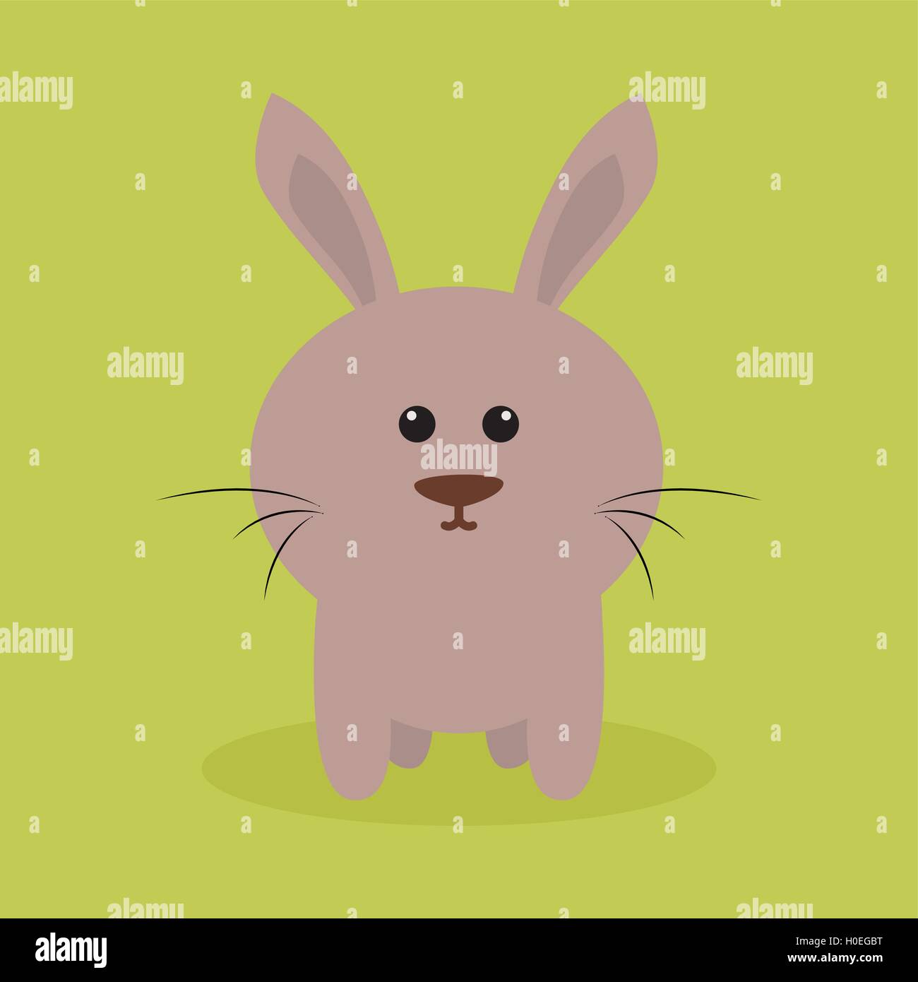 Cute Cartoon rabbit Stock Vector Image & Art - Alamy